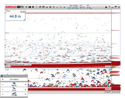 Simrad 单波束渔探仪 ES70 - 粤海船舶设备有限公司